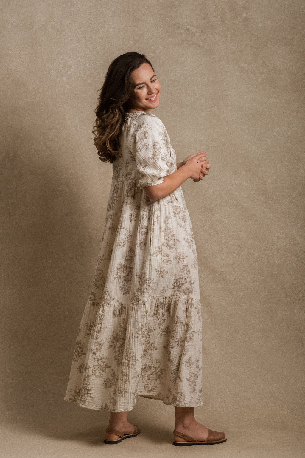 Harmony Dress - Cream Floral – Neuflora