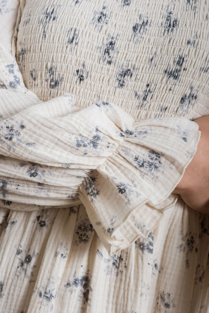 Gentry Dress - Blue Floral – Neuflora